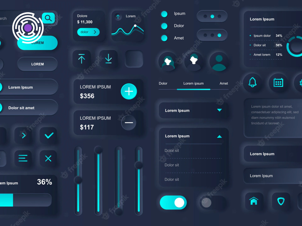 Yếu Tố UI Element Trong Thiết Kế Bạn Nên Biết - TELOS