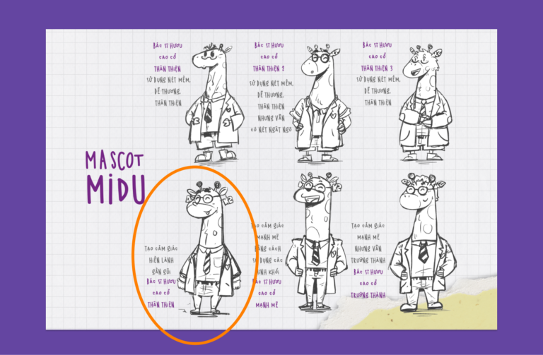 MIDU - Mascot Design - Telos